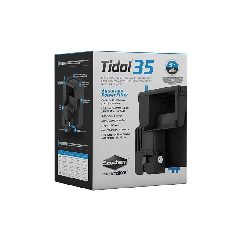 Seachem Tidal HOB Power Filter
